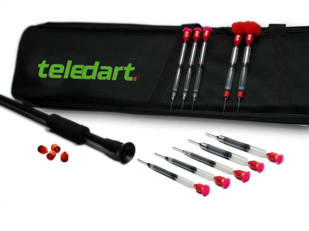 Remote injection blowpipe - Teledart